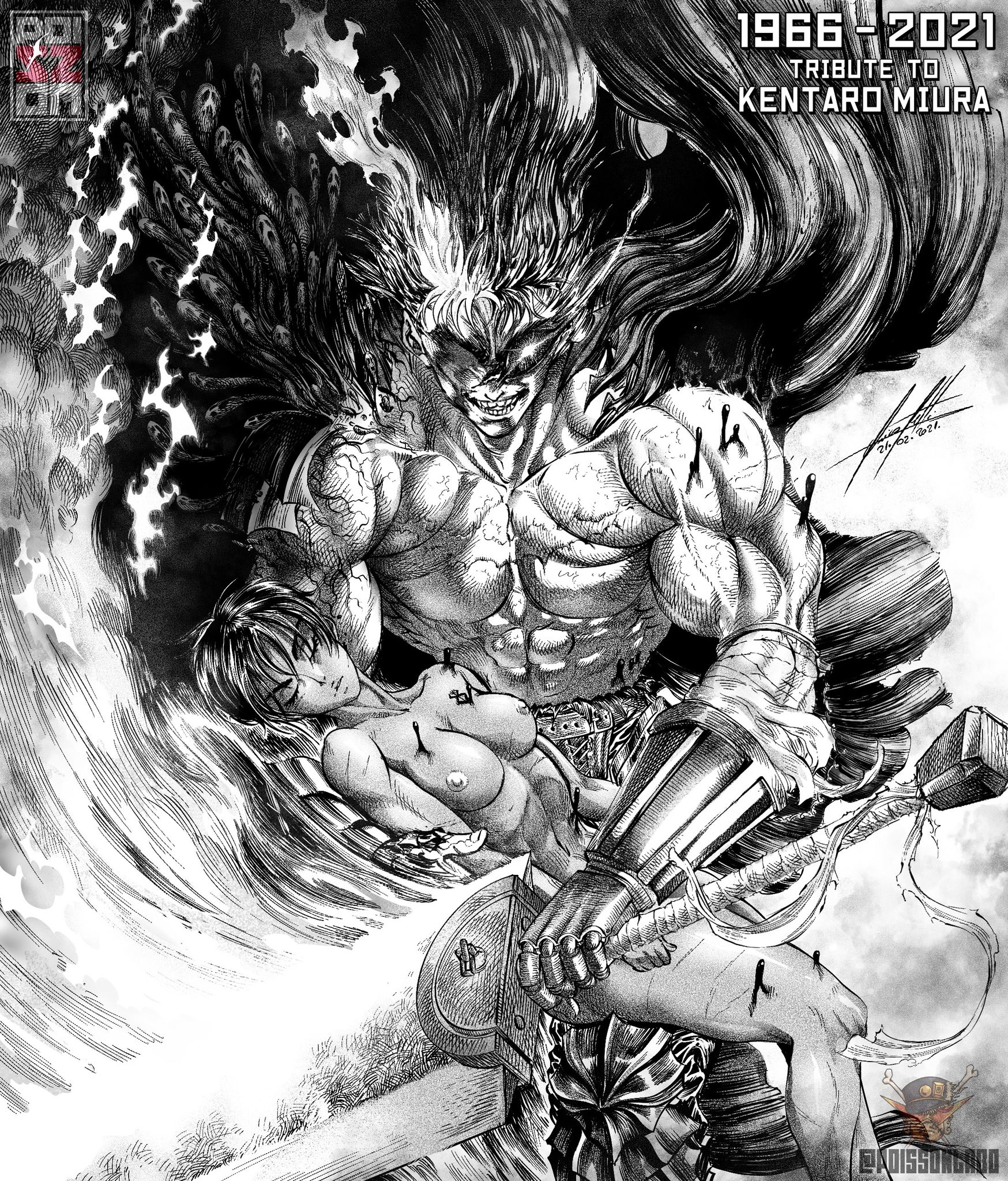 Poisson Labo on Twitter: "bon j’ai vu la rumeur comme quoi l’assistant de kentaro miura allait ...