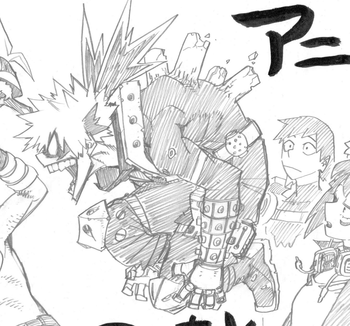 「I wanted the Horikoshi figure to be colored like a real hand」🧉💥Roo💥 の漫画