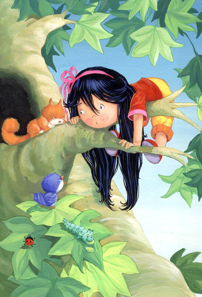 Climbing Trees One Piece Anime Girls In Swimsuits