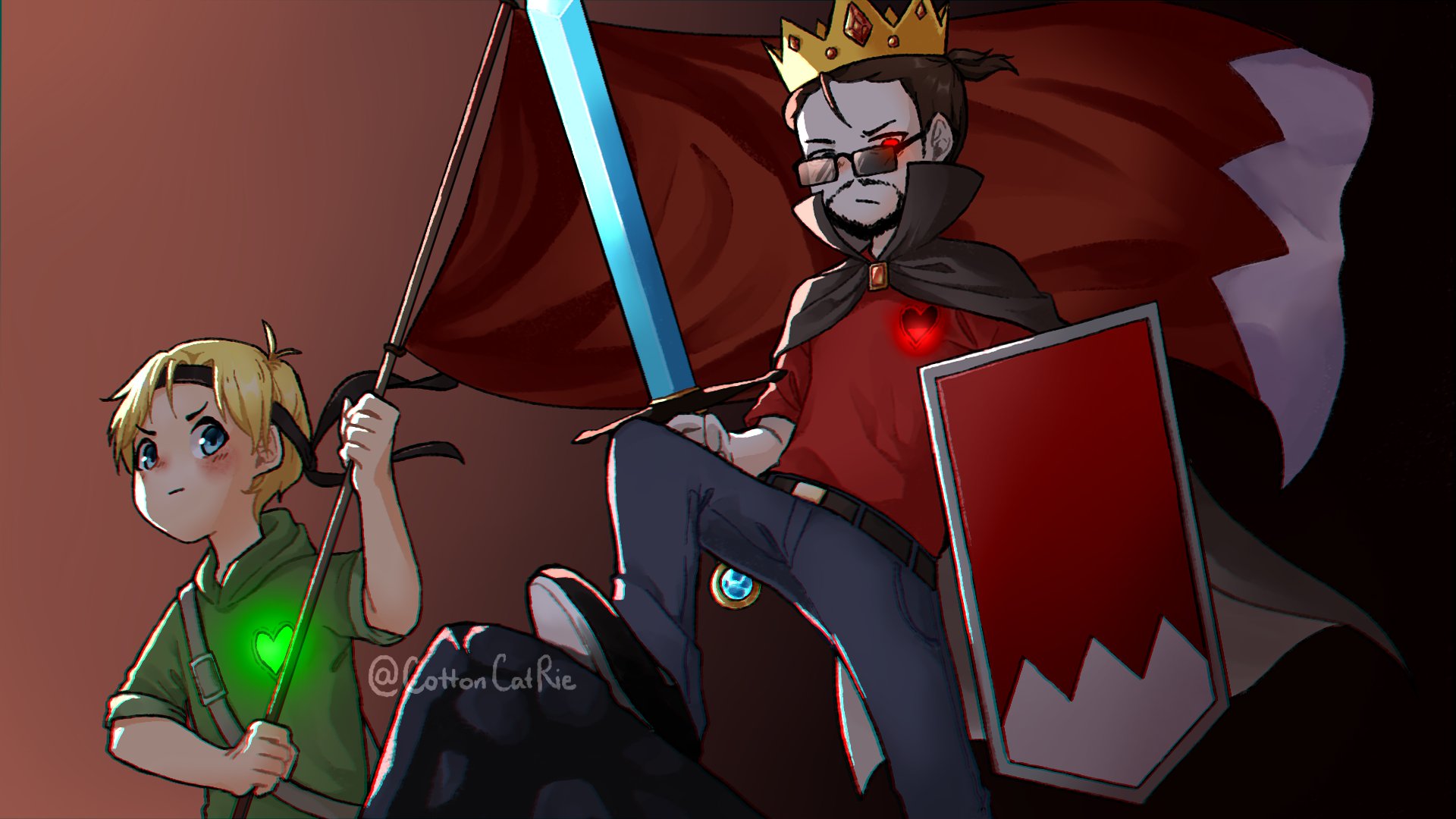 Achievement Hunter King Fanart