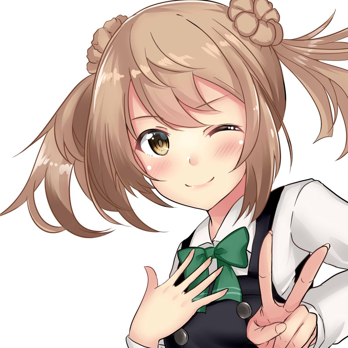 満潮(艦隊これくしょん) 「おはようございます、日曜日。 今日もゆっくりとお絵かきしながら、1日過ごします。」|火村 モリタカ＠/5月COMITIA144（B51a)/その次は神戸かわさき10 ...