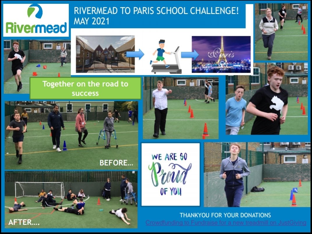 Rivermead School on Twitter: "A few photos from Thursday and Friday. Well done everyone!😊 https ...