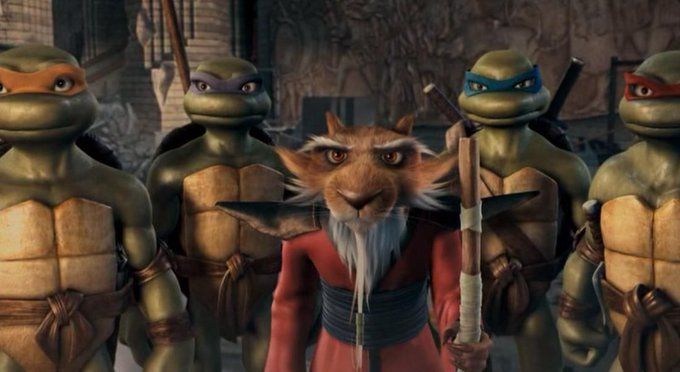 Splinter Ninja Turtles