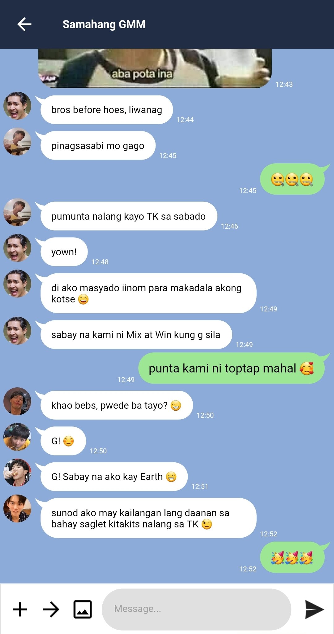 #ShootingStarManila 🖤🤍 on Twitter: "🌠Tadhana - BrightWin and EarthMix filo sns au 102 suspense ...