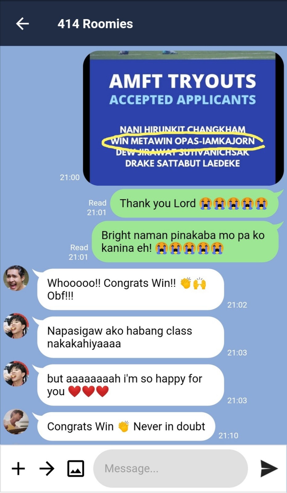 #SS9inManila 💙 on Twitter: "🌠Tadhana - BrightWin and EarthMix filo sns au 104 Congrats Win https ...
