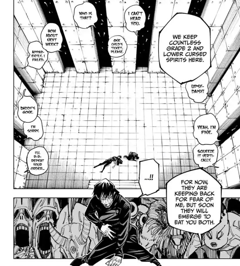 「JJK 149 is out! 」JUJUTSU KAISEN SUPREMACYの漫画