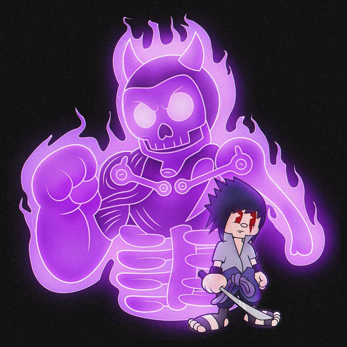 Chibi Sasuke Susanoo