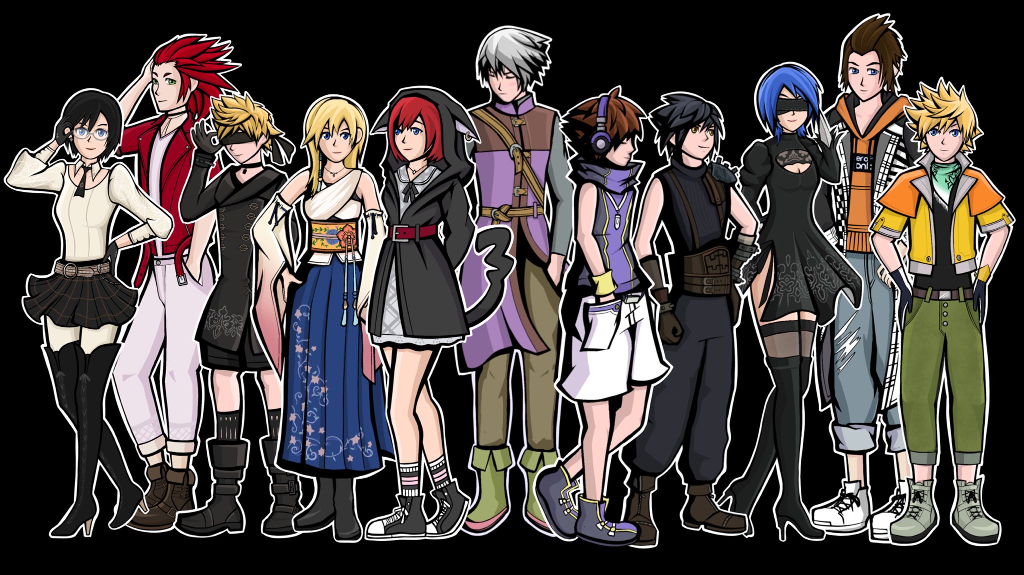 Kingdom Hearts Characters