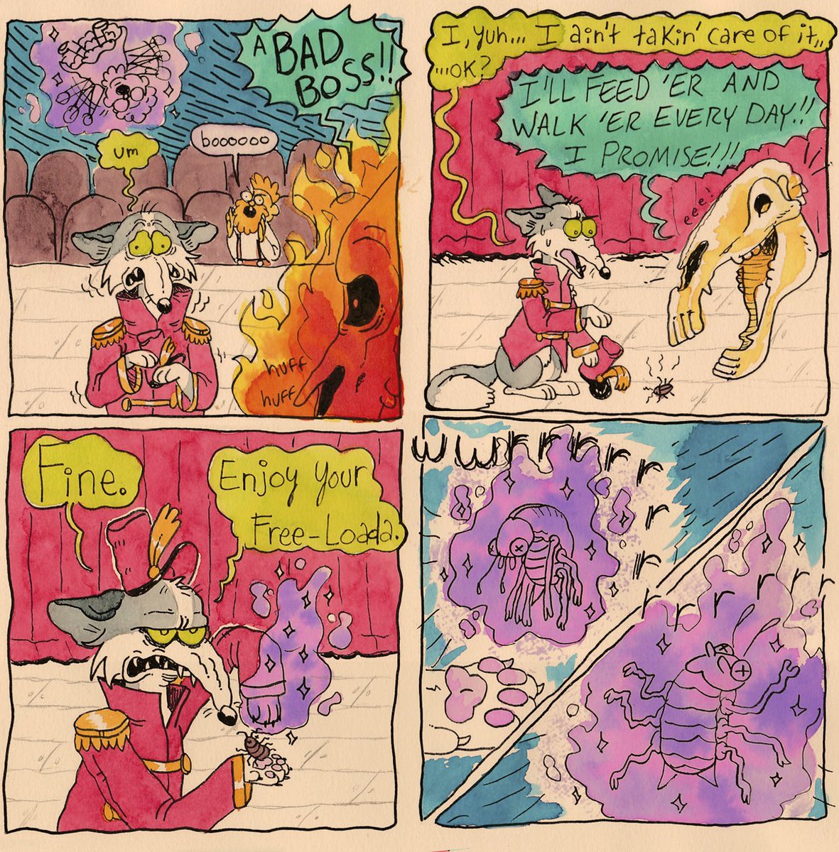 「The Amazing Jimbo & His Magic Talking Horse Skull #6: Talent」Little ...