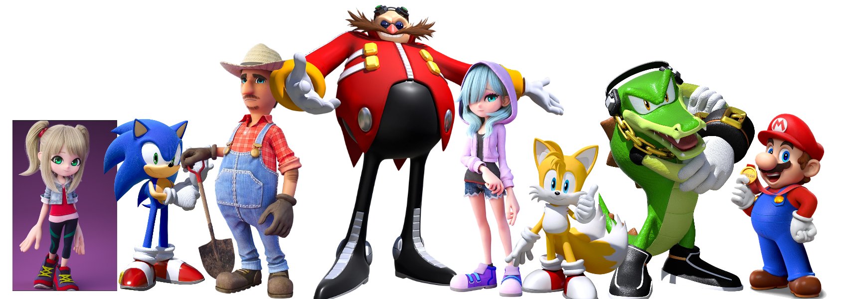 Sonic The Hedgehog Characters As Humans