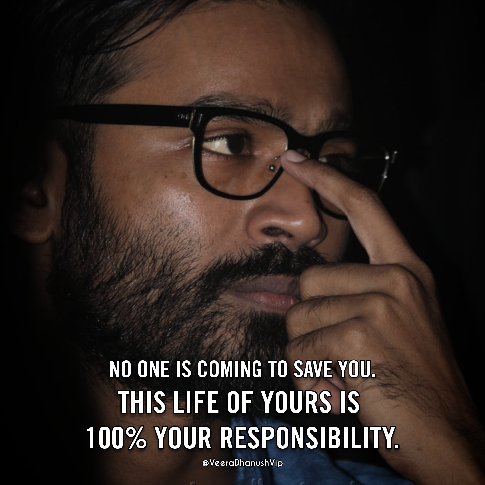 Vip Dhanush With Quotes