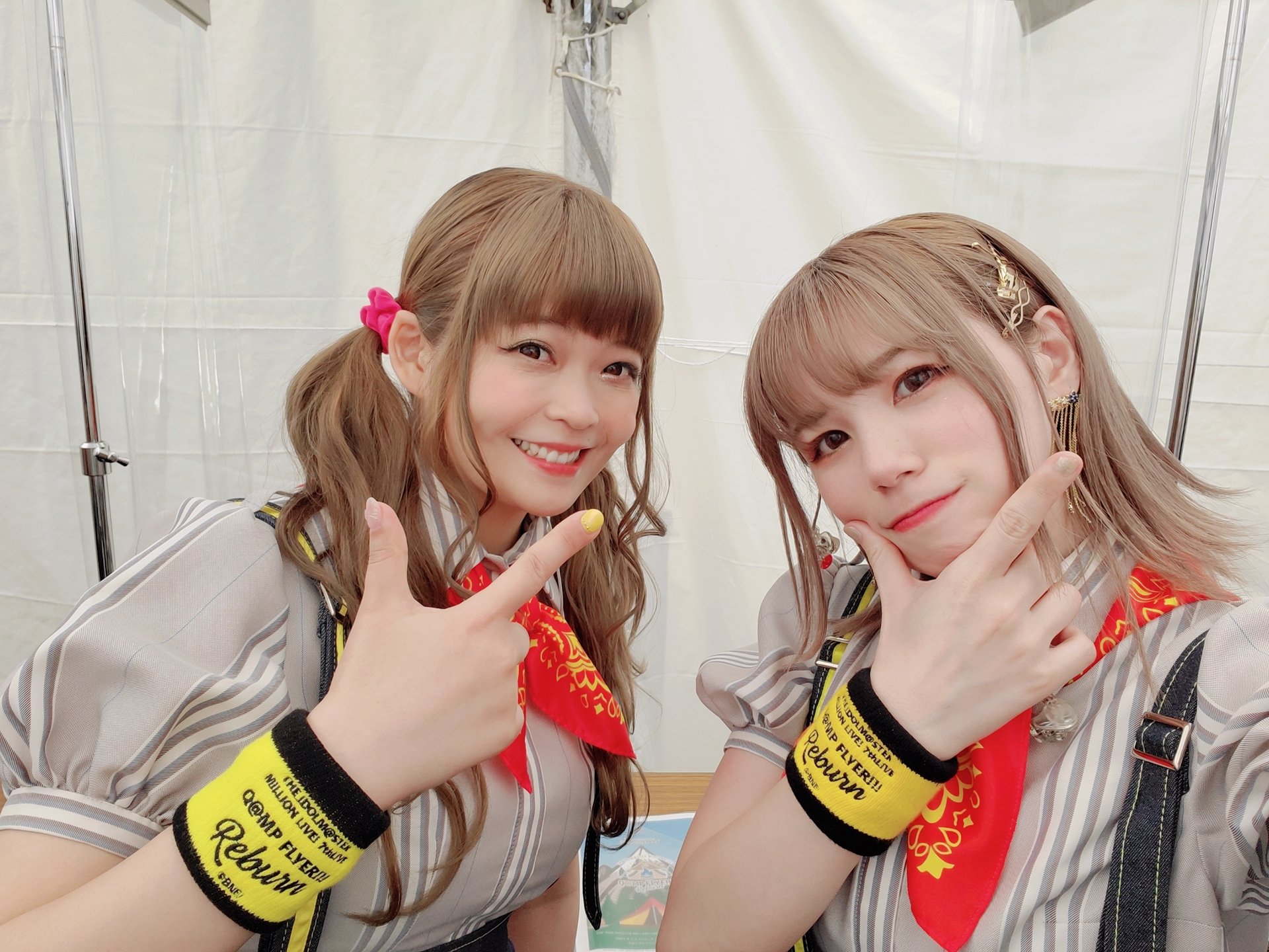 Machico Official on Twitter: "あつきちが楽しそうにヘアの自撮りしてたからついつい📷️💕 BY:Machico(･山･) #imas_ml_7th #imas_ml ...