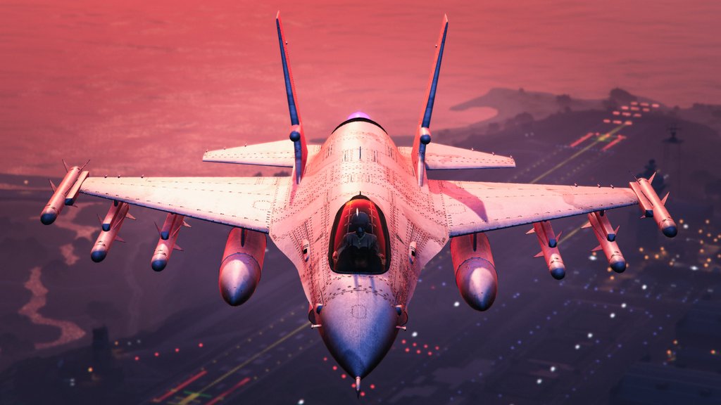 Gta 5 Jet Wallpaper