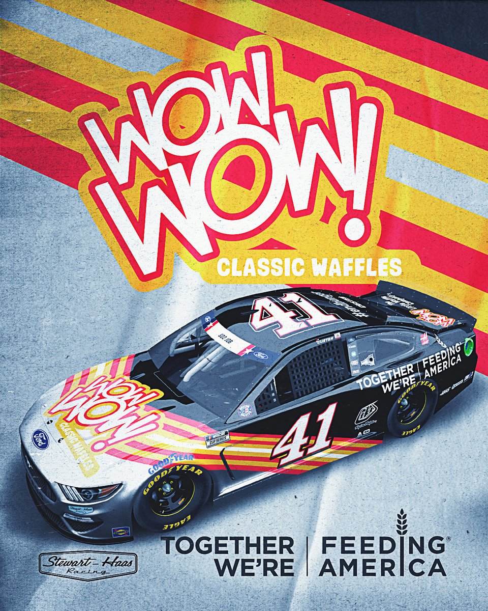 Cole Custer's Wow Wow Classic Waffles scheme for the Coca-Cola 600. : r ...