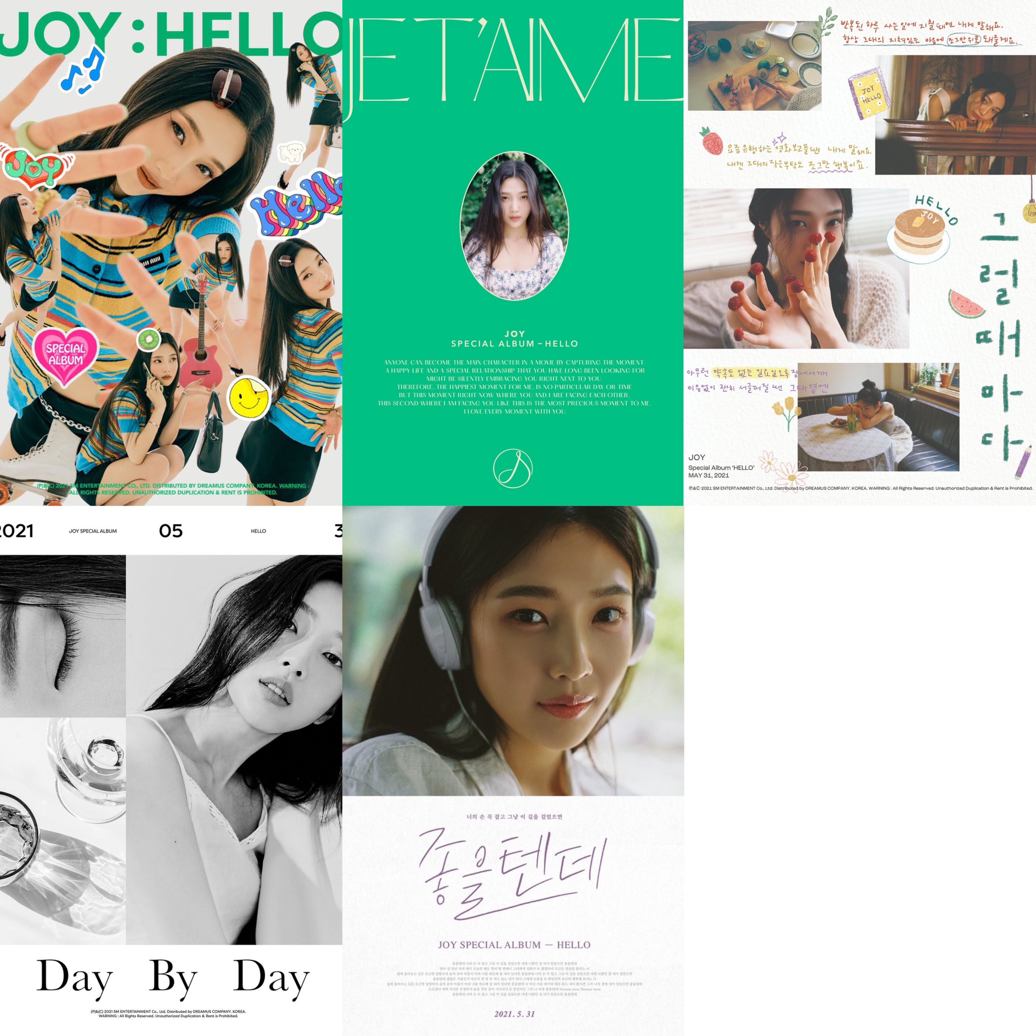 foReVer♡ on Twitter: "Are y‘all ready for the last track poster for JOY‘s Special Album 'Hello ...