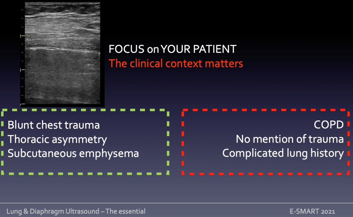 Essential of lung/diaphragm #POCUS tutorial 🧵 🦇 sign identify lung in ...