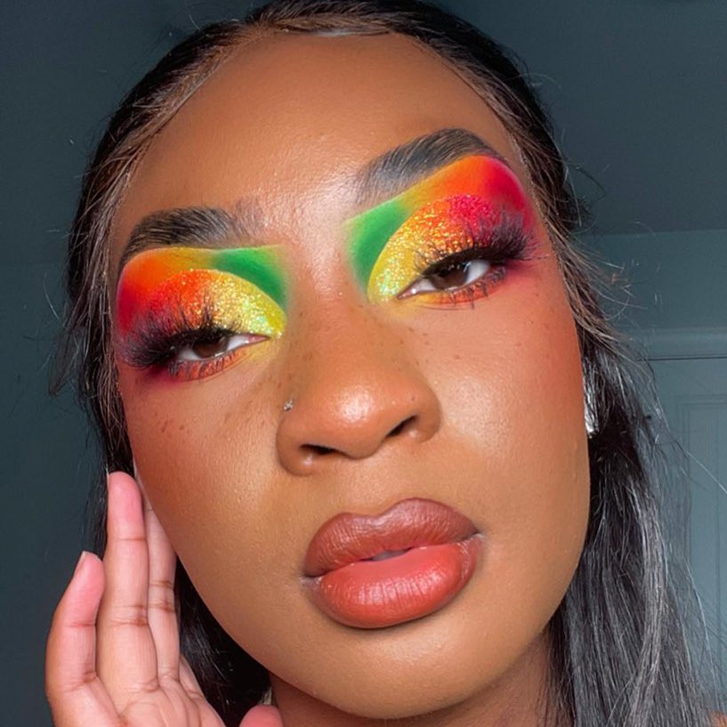 Rasta Makeup