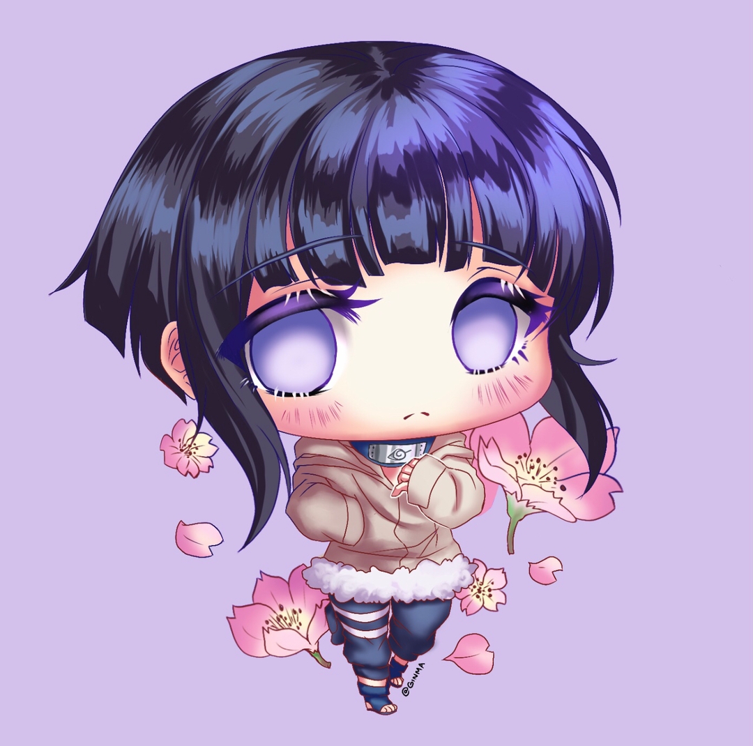 Chibi Naruto Characters Hinata