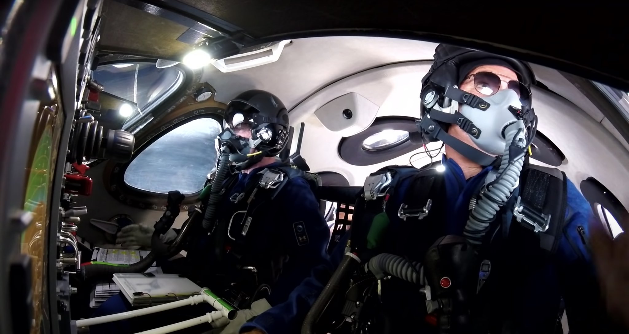Virgin Galactic Cockpit