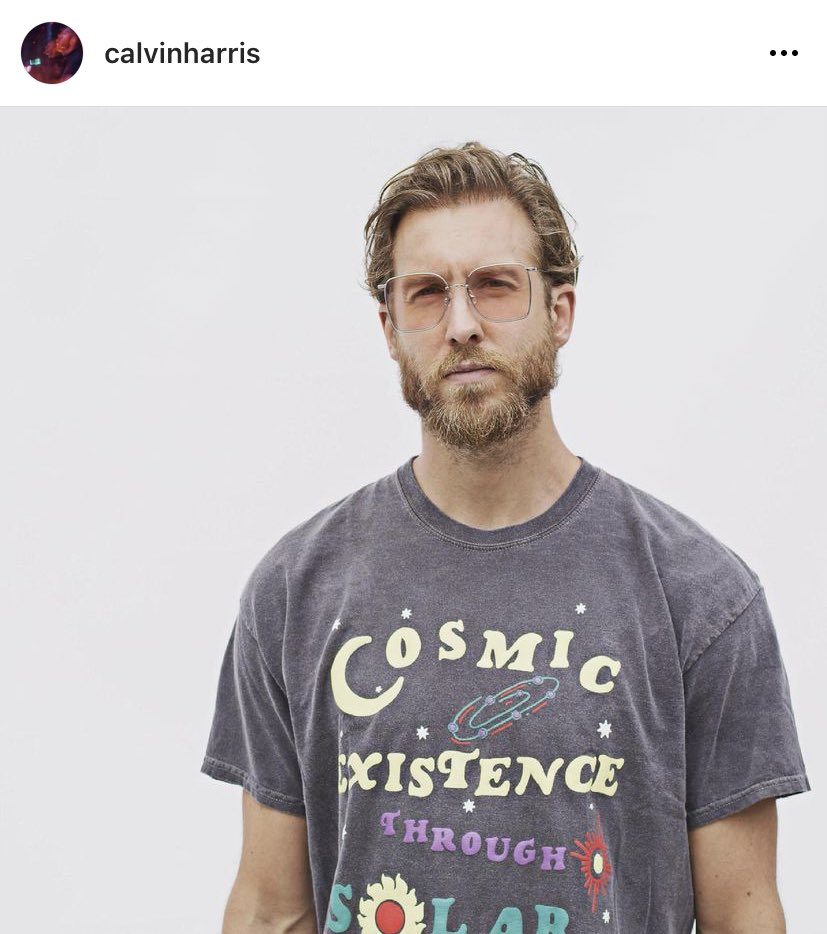 Calvin Harris Instagram