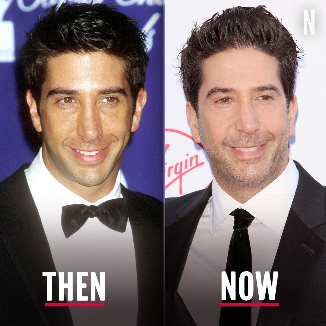 David Schwimmer Then And Now