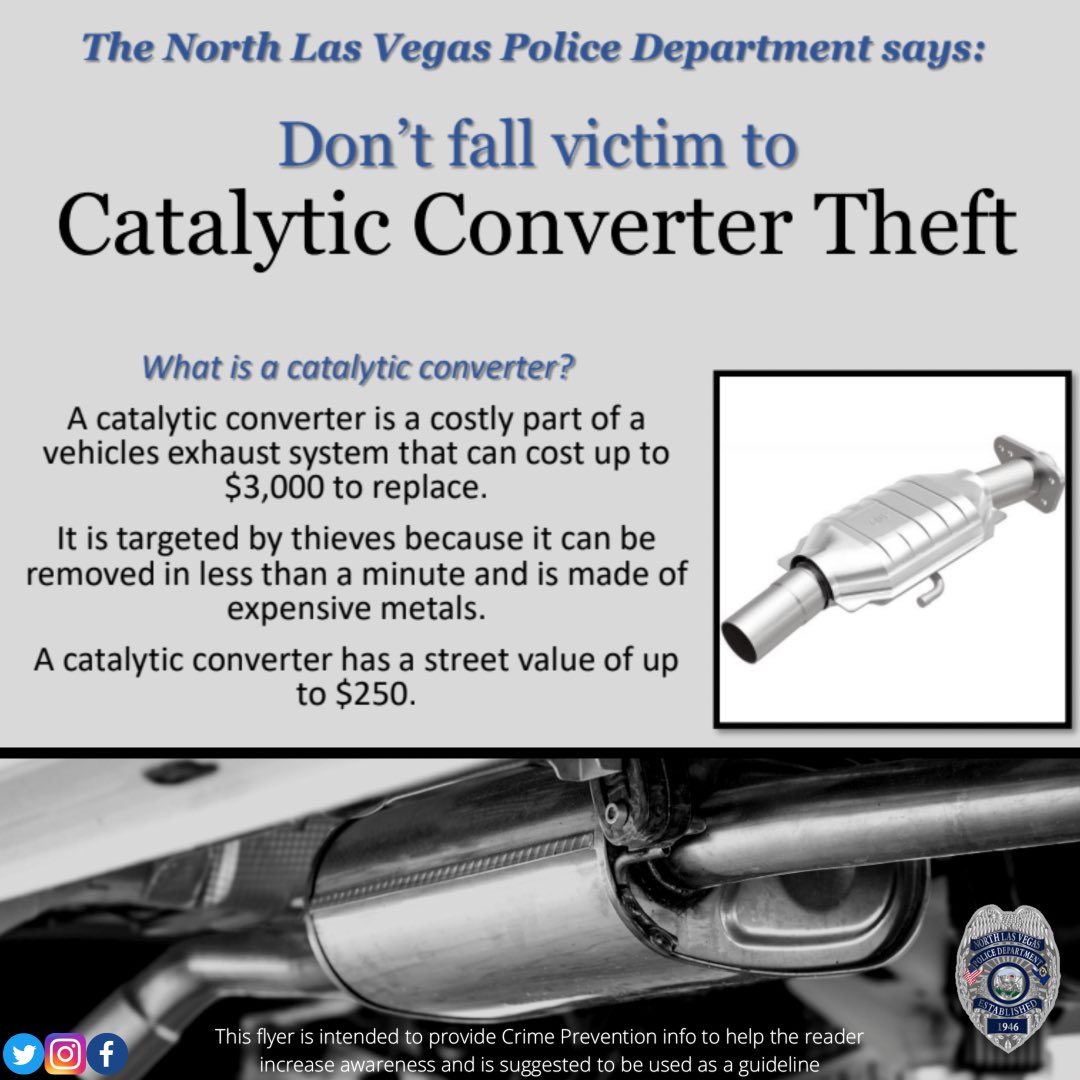 Catalytic Converter Theft Prevention