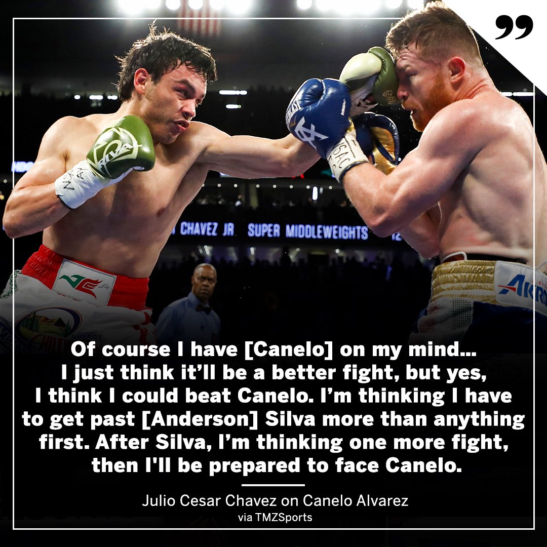 Julio Cesar Chavez Jr Vs Canelo