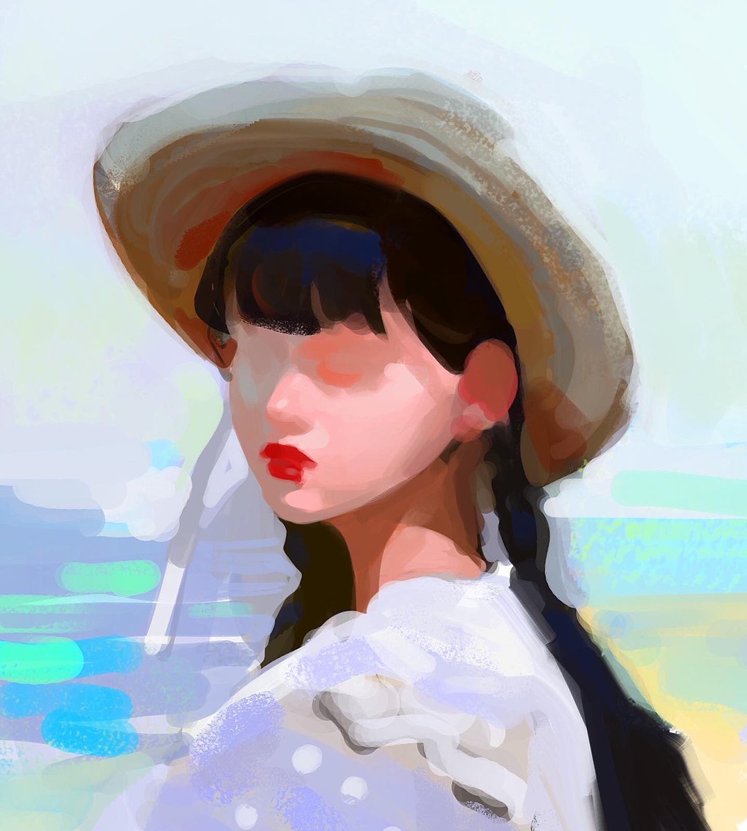 「portraits #digitalpainting 」|Yuming Liのイラスト