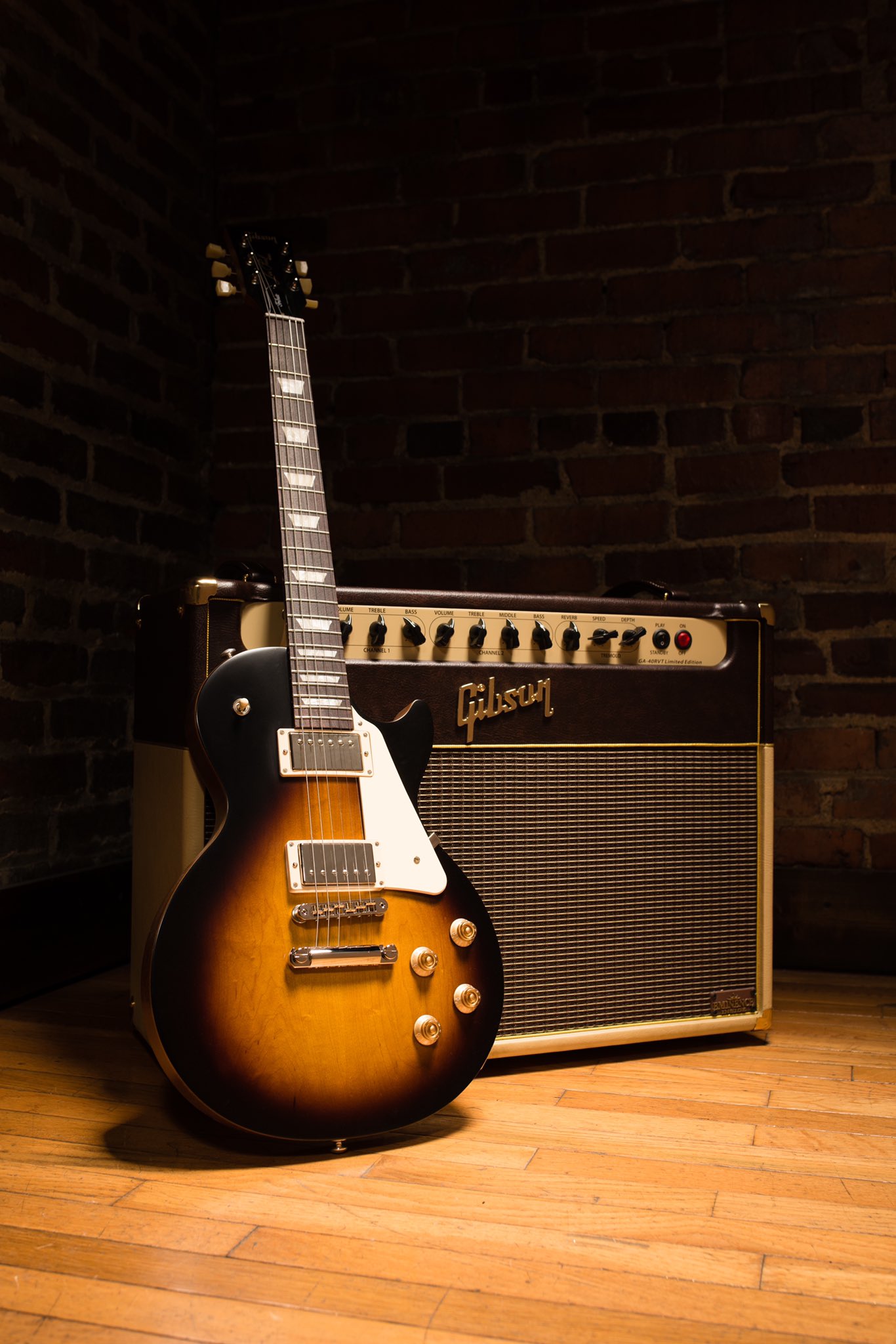 Gibson Les Paul Black Wallpaper
