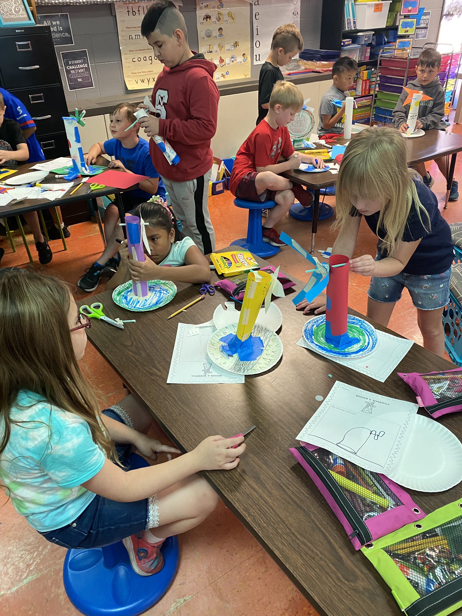 Howard Elementary STEAM on Twitter: "First Grade planned, designed and ...