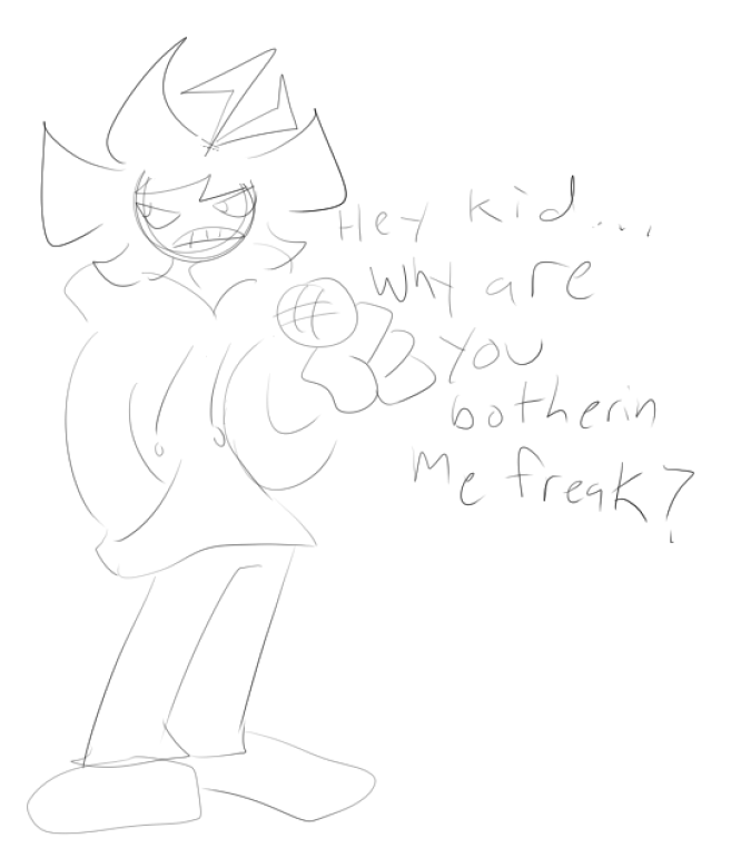 「why do da fnf mod characters look like this half the time 」Megaloの漫画