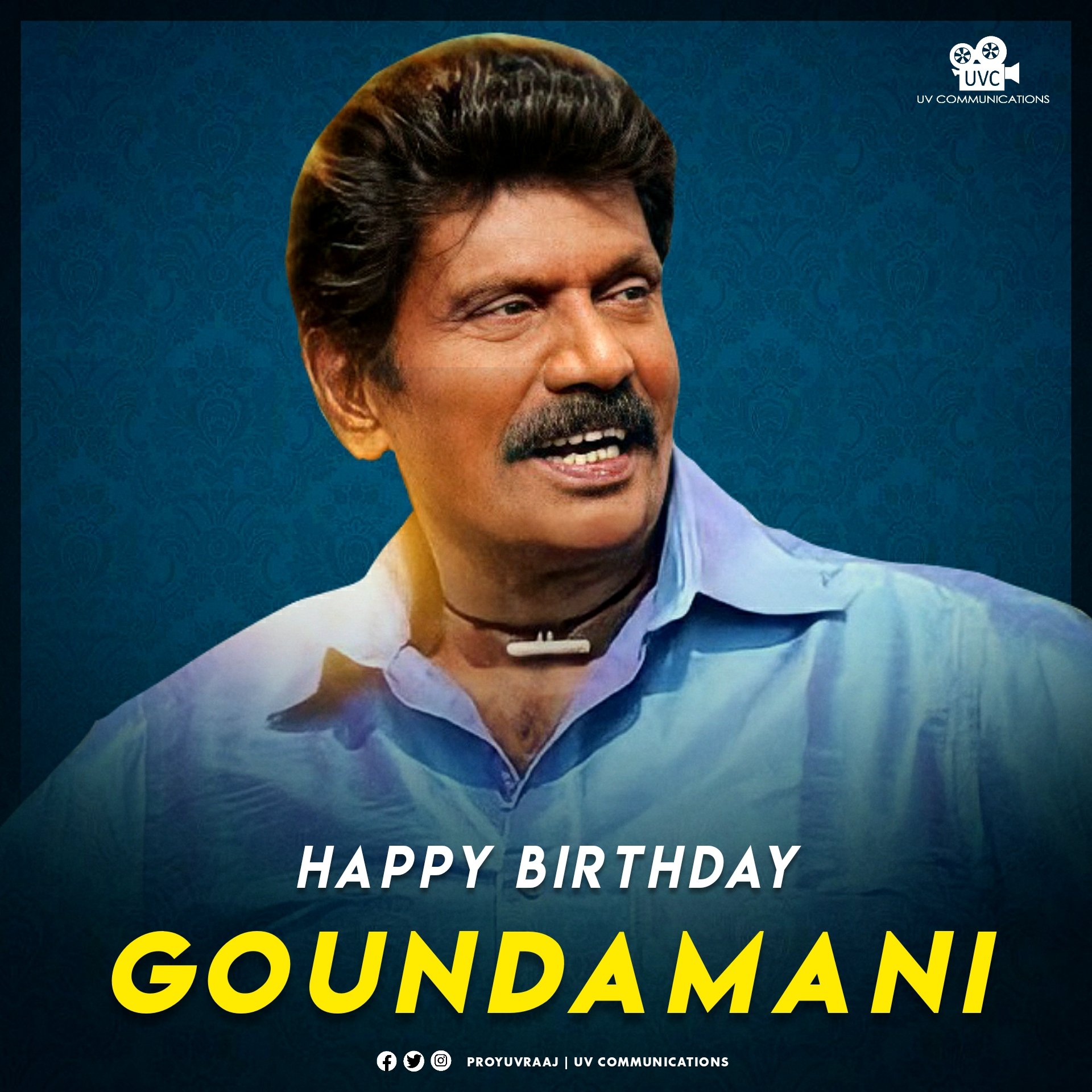 Goundamani Face Expression