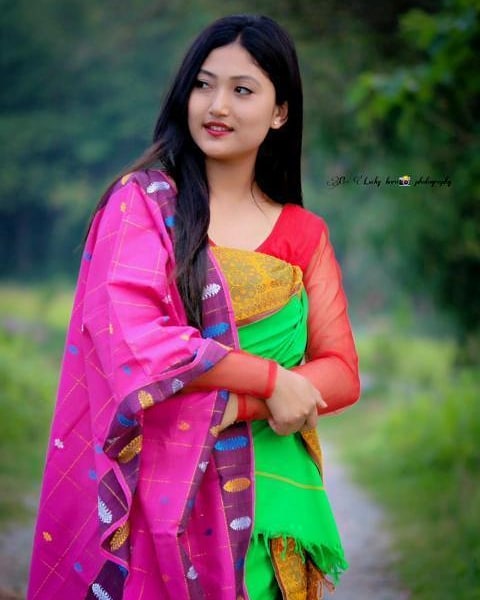 Artstation Bodo Girl In Her Traditional Dress Atelier Yuwaciaojp