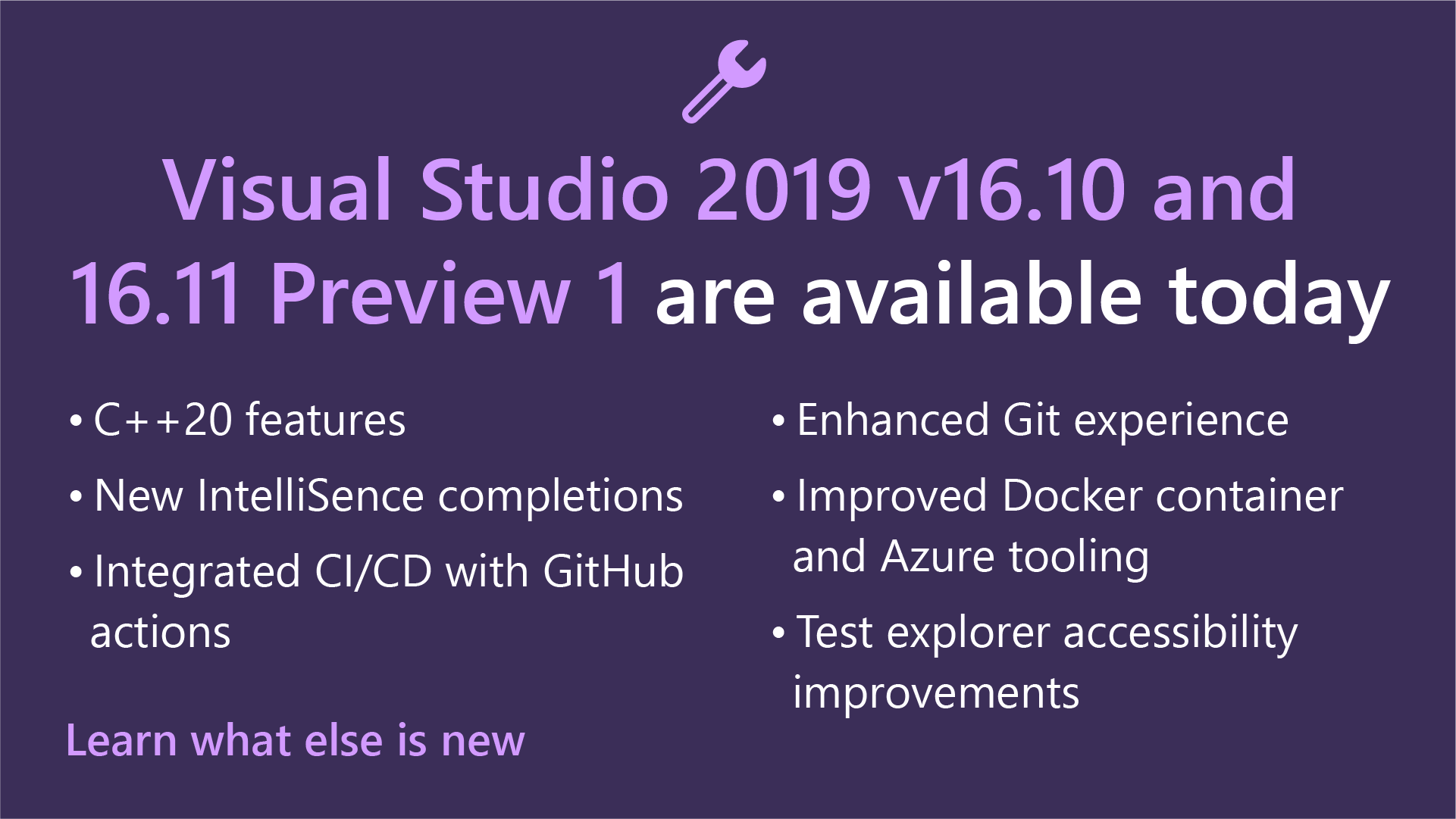 Microsoft Visual Studio on Twitter: "Visual Studio 2019 v16.10 is now available! Here are a few ...