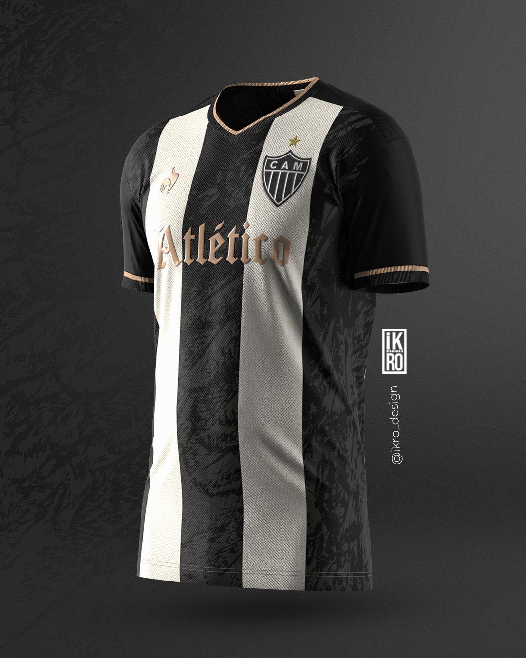 IK-RO DESIGN on Twitter: "Atlético MG - Home kit concept - Rt and Like please 😚…
