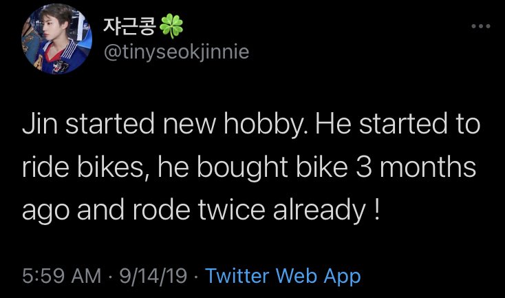 buttery joobs on Twitter: "are we just gonna forget about the (heavily implied) namjin bike ...