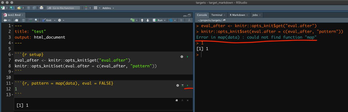 Will Landau on Twitter: "So I figured out how to accept language objects using eval.after and ...