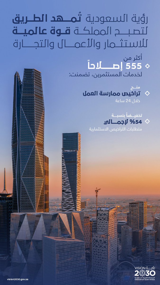 رؤية السعودية 2030 On Twitter تعمل رؤية السعودية 2030 على أن تكون