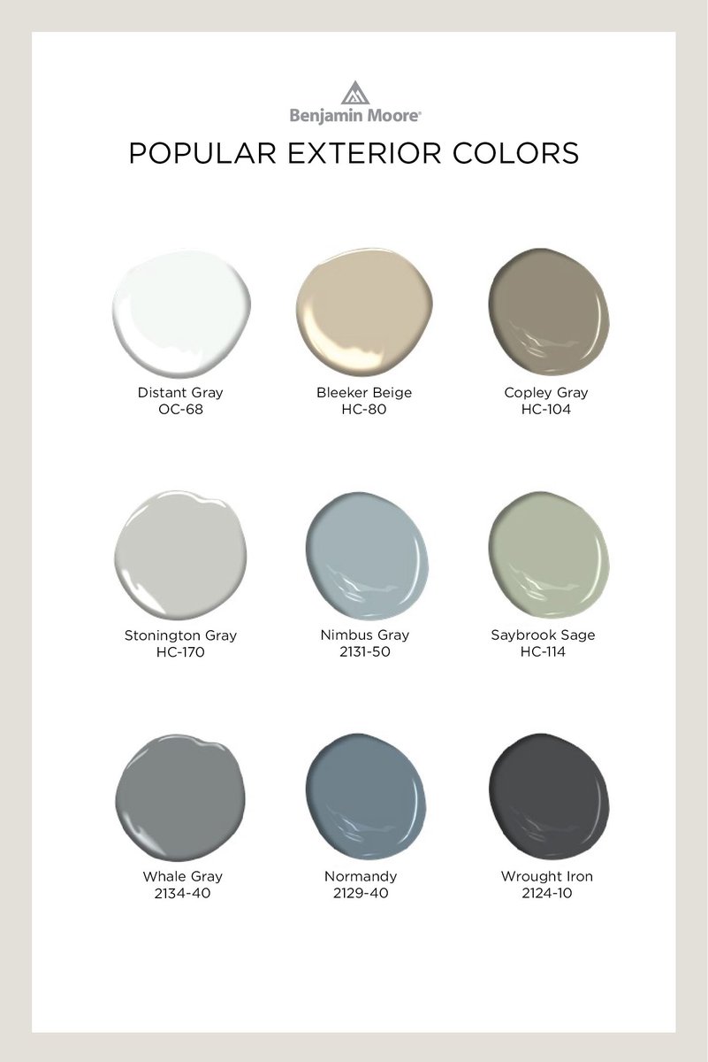 Benjamin Moore Saybrook Sage Exterior
