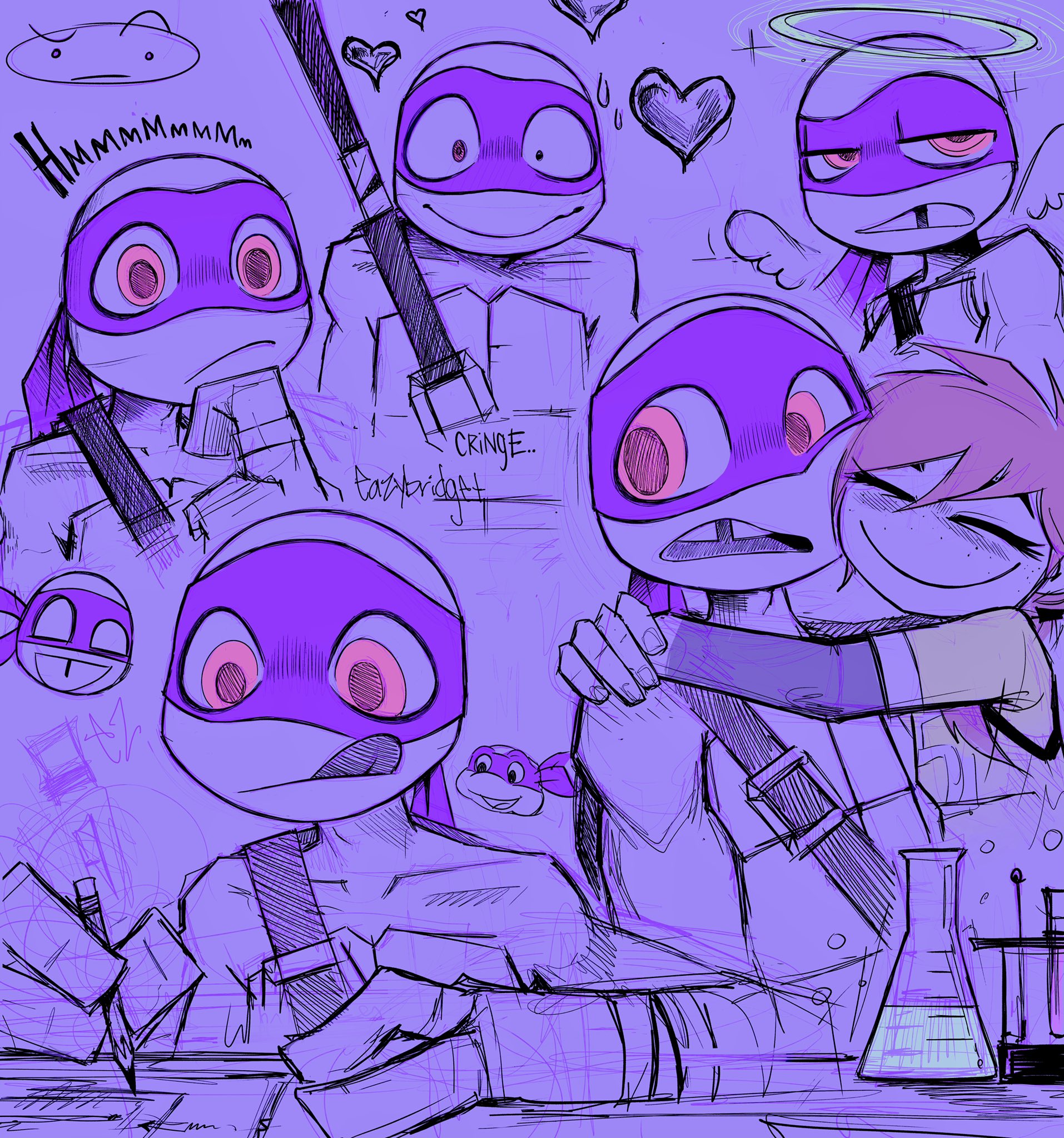 Tmnt 2012 Donatello Fanart Donatello By OrangeBlueCream On DeviantArt