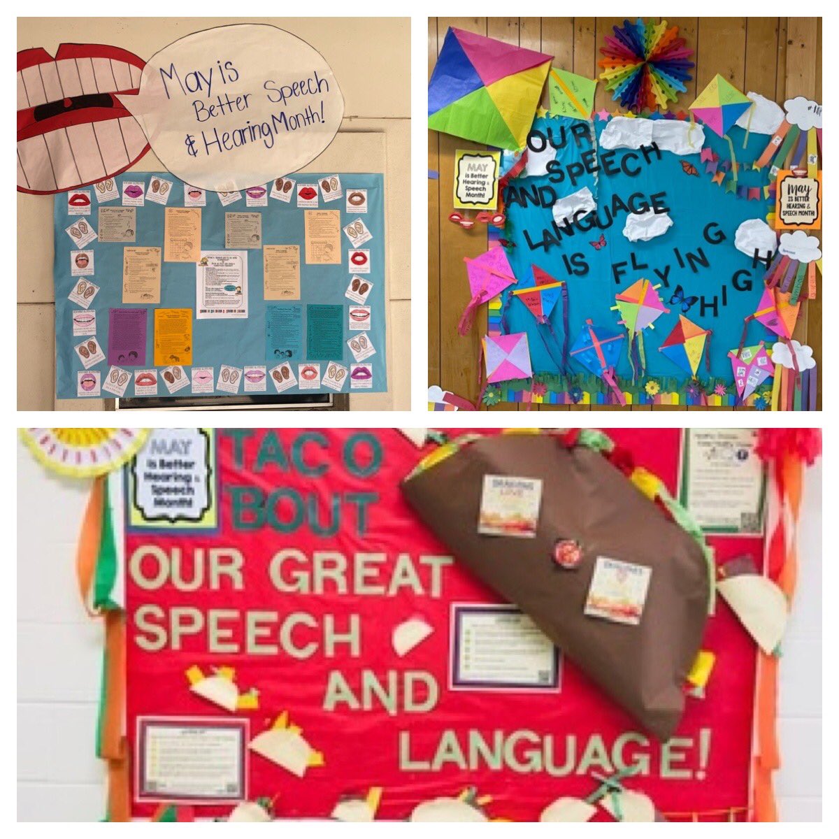 Speech Therapy Bulletin Board