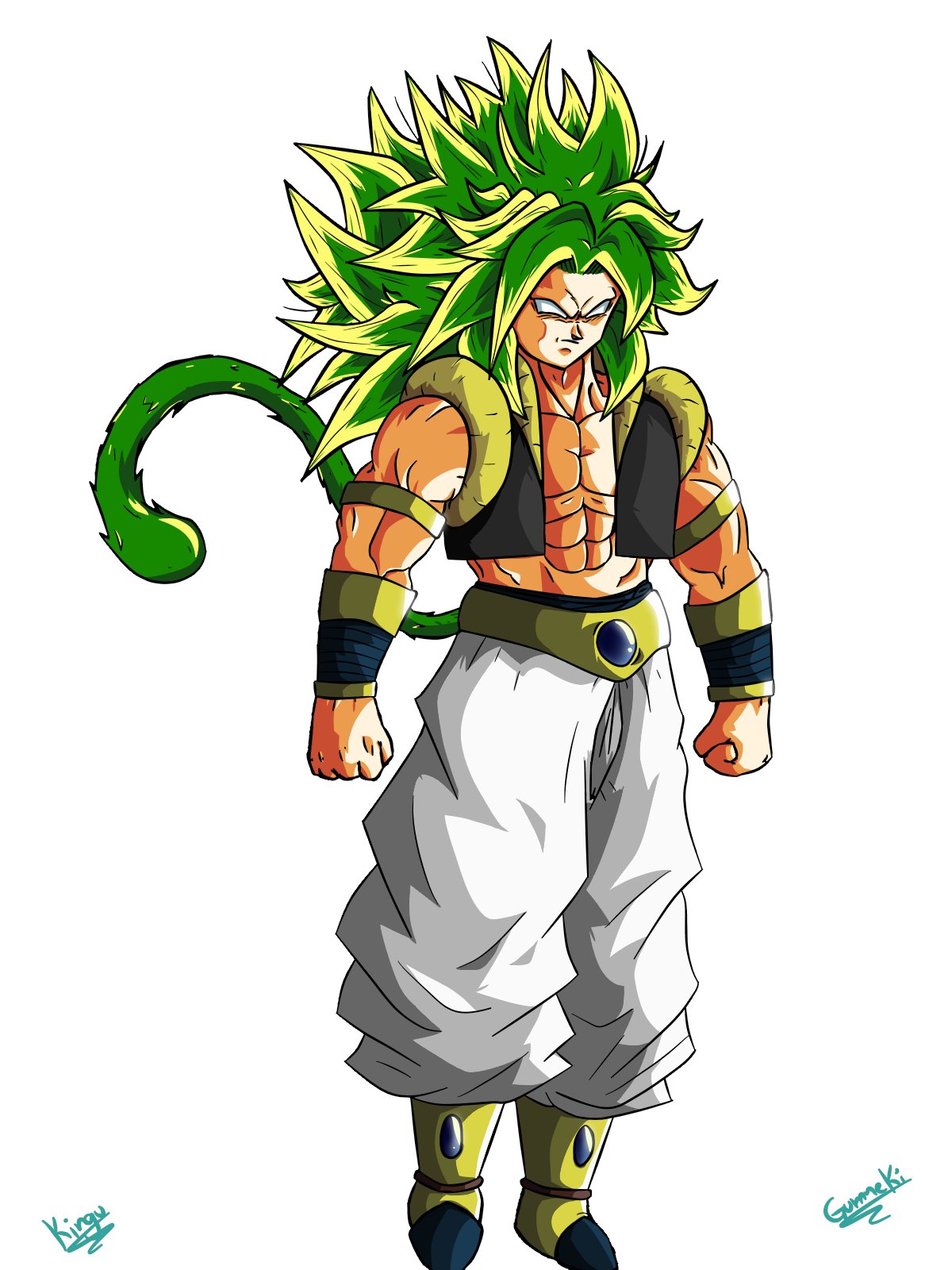 Goku Broly Fusion