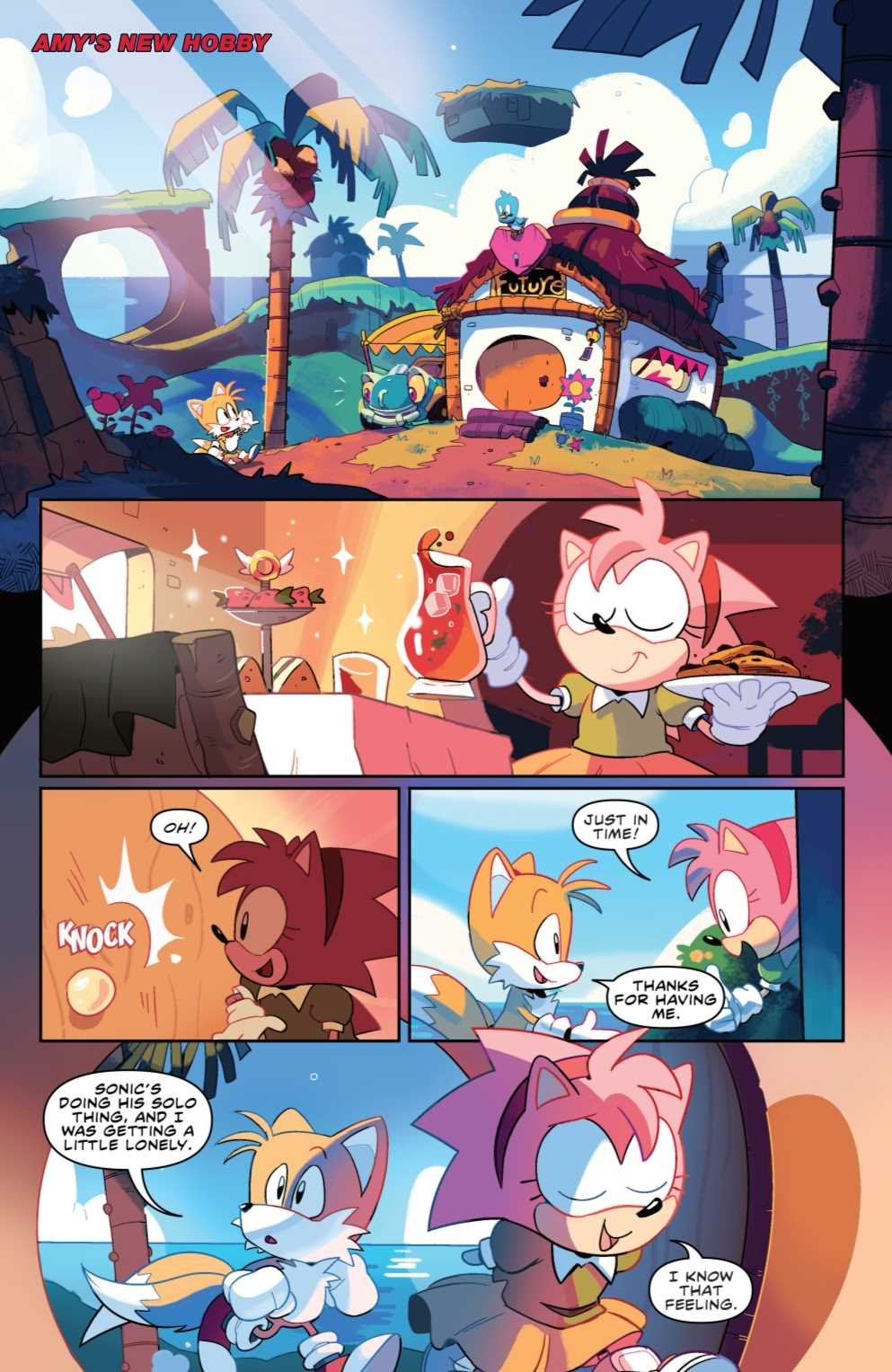 Idw Sonic Covers And Previews · Idwsonicnews On Twitter Preview Pages