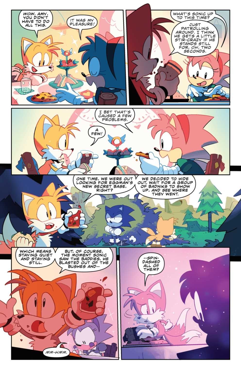 Idw Sonic Covers And Previews · Idwsonicnews On Twitter Preview Pages