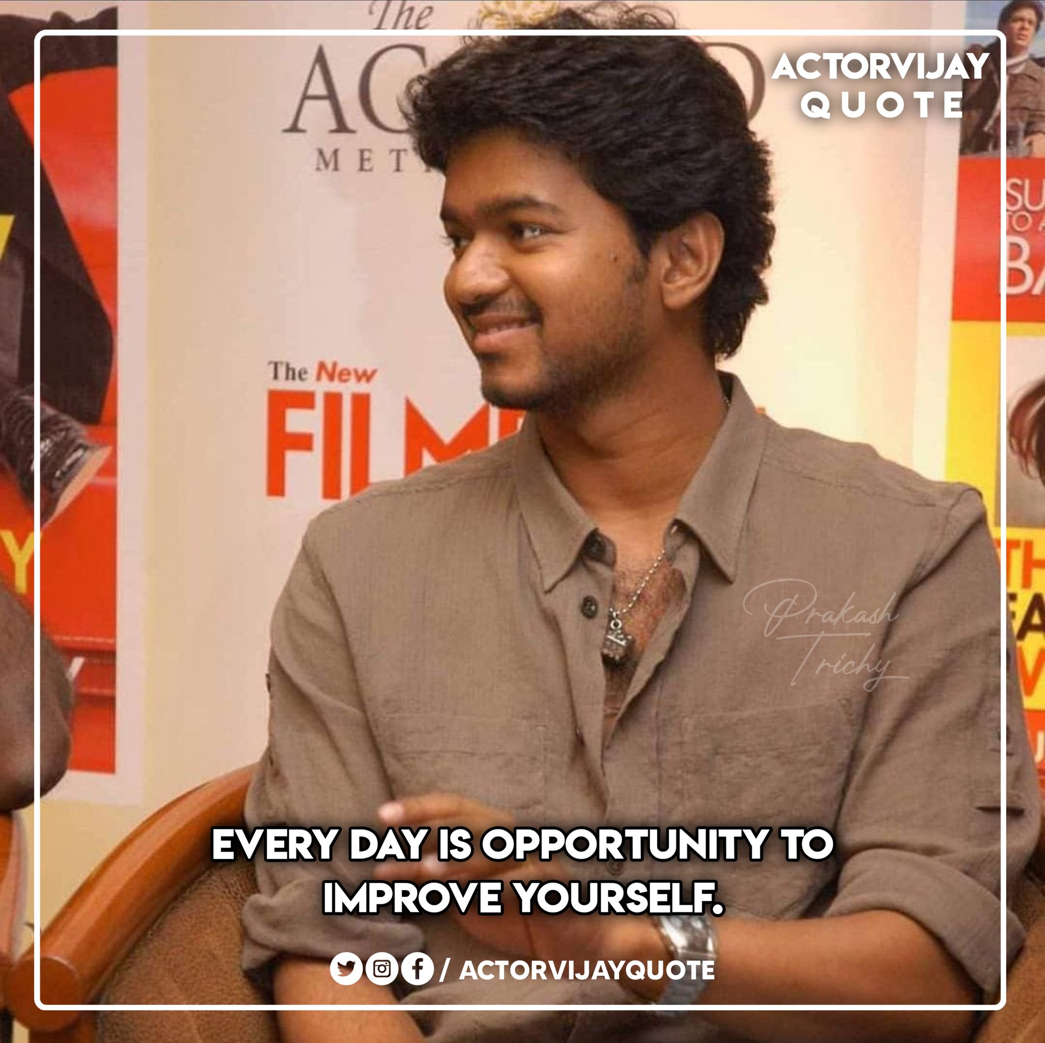 Vijaya Quotes Vijay About Kalki : R/tollywood