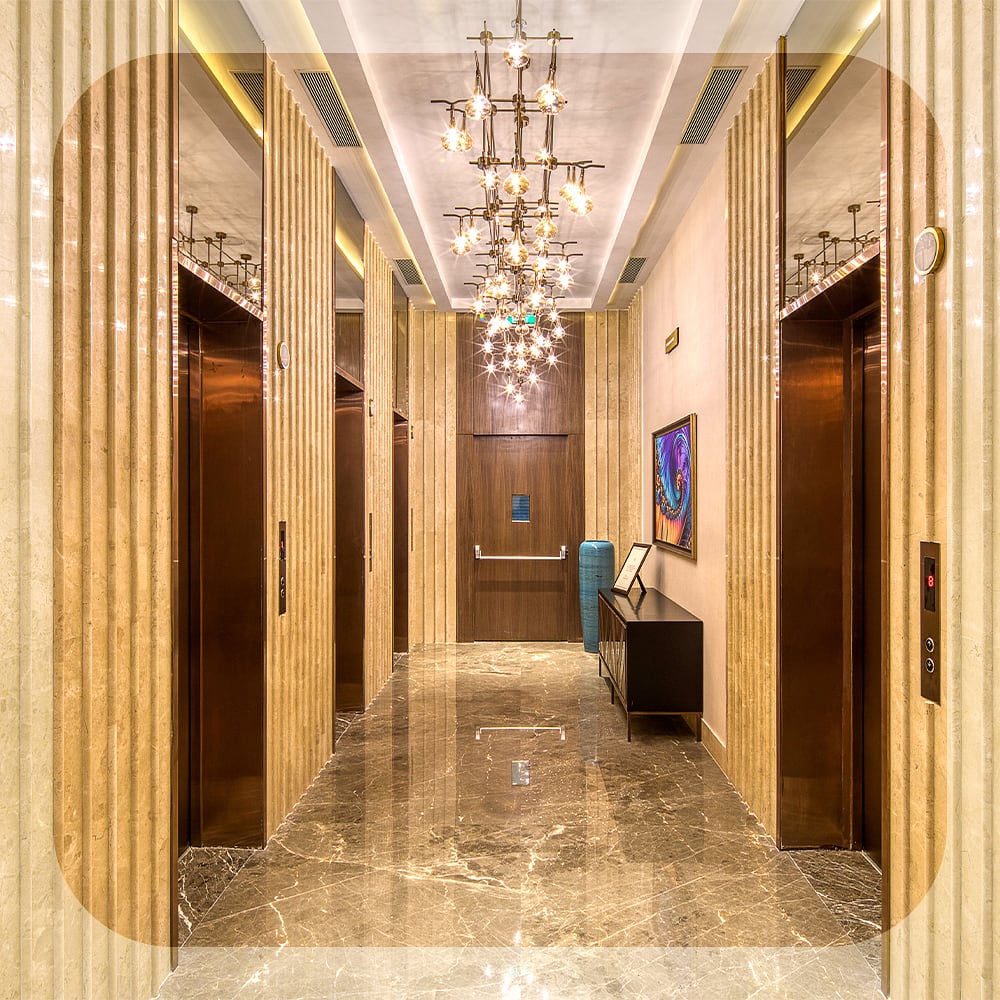 Residence Lift Lobby Design