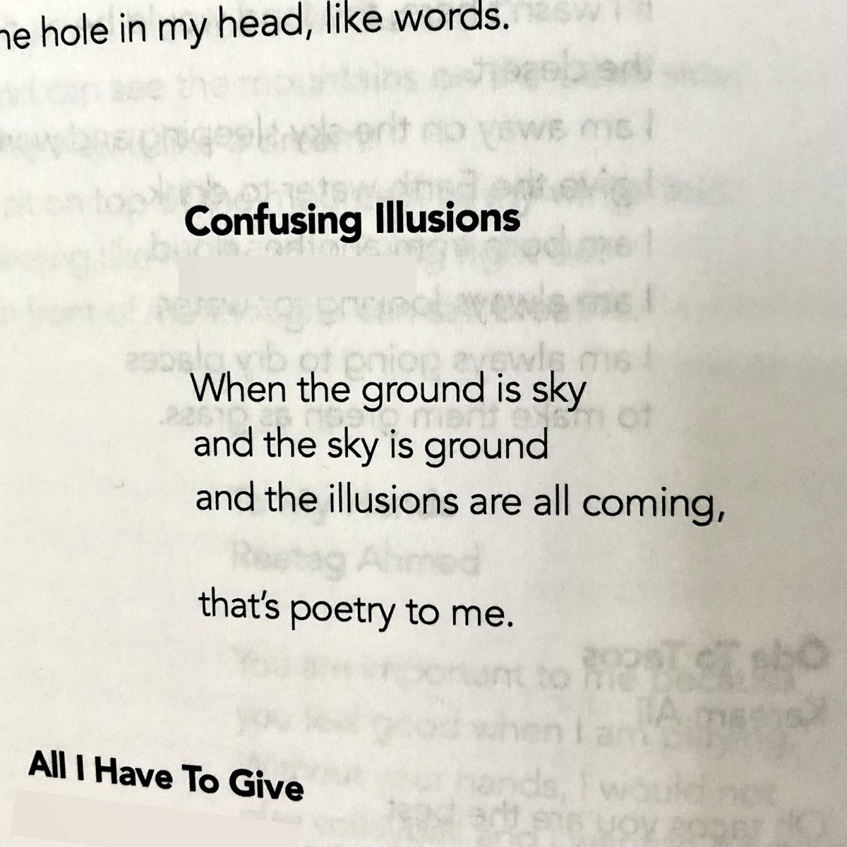 Confusing Poems