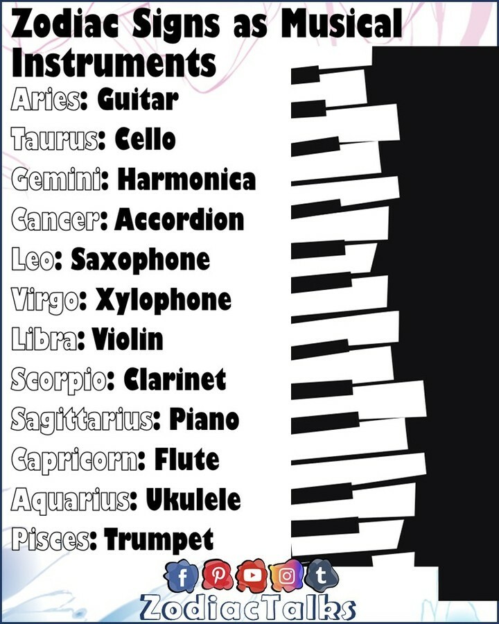 What instrument should you play based on your zodiac sign - Horoscopeaz.com