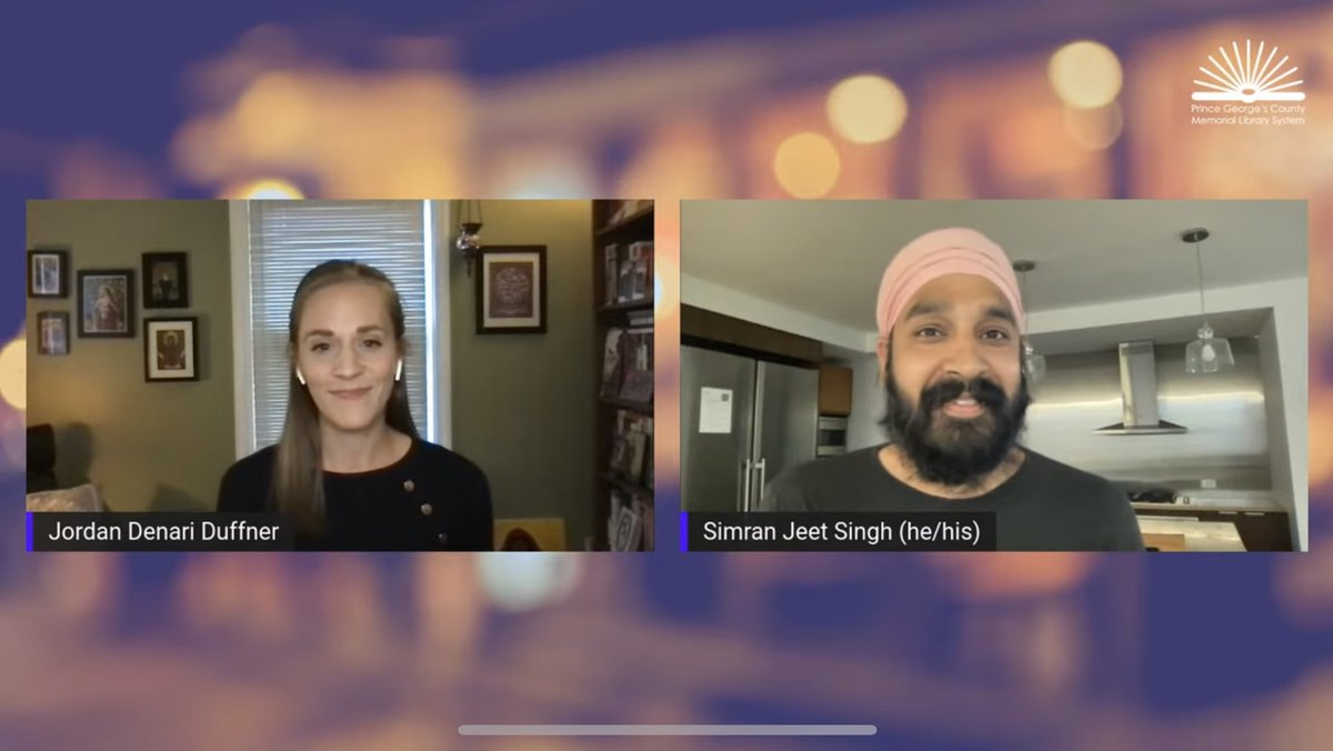 It was so great to talk to my friend @Simran last night about my book, #Islamophobia ...