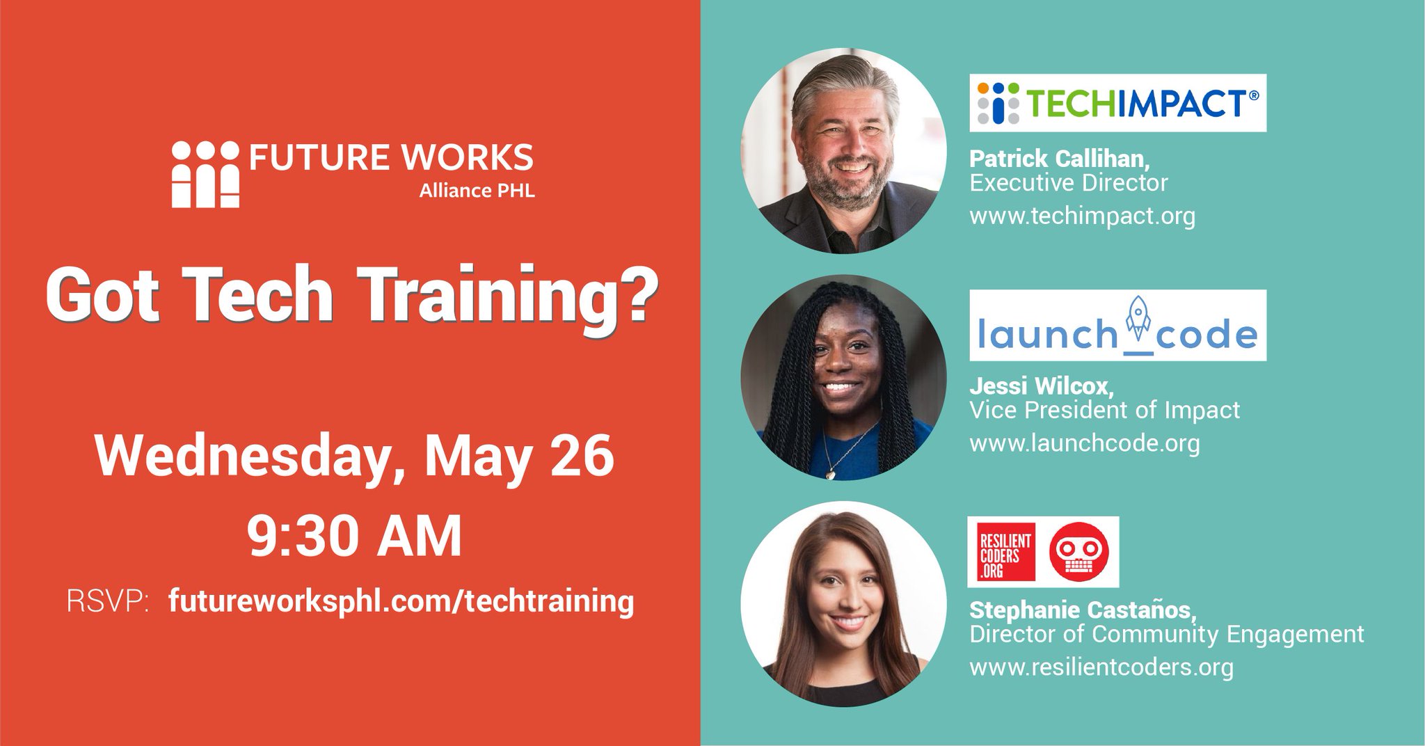 LaunchCode on Twitter: "Jessi Wilcox, our VP of Impact, is speaking on @futureworksphl’s The ...